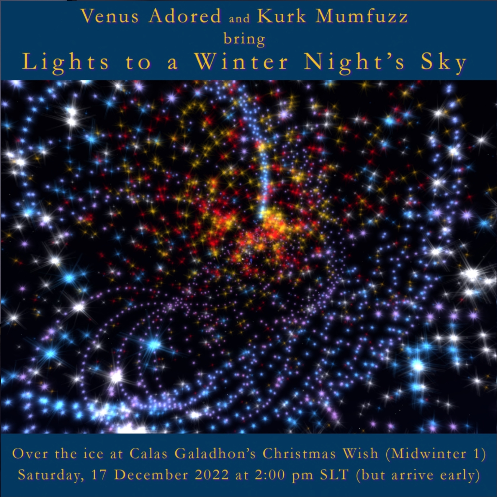 IT’S A “CHRISTMAS PARTICLE SHOW” WITH VENUS ADORED & KURK MUMFUZZ TODAY ...