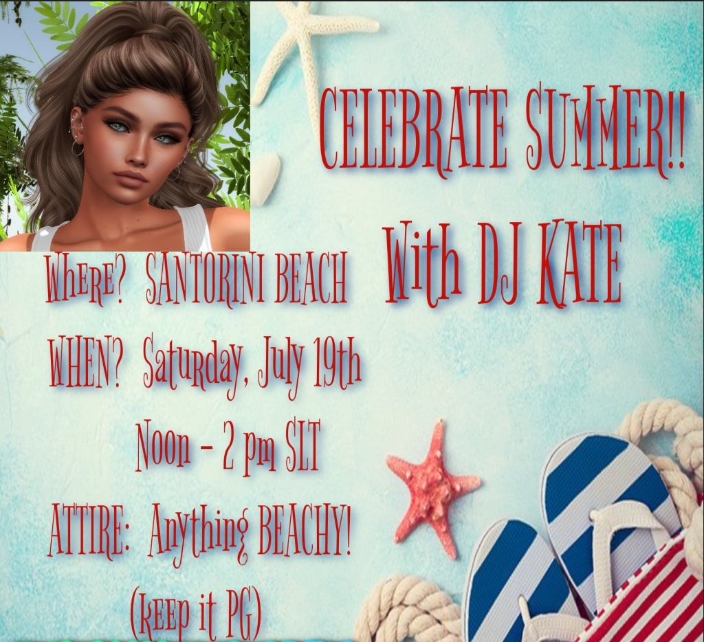 A CALA GALADHON SUMMER CELEBRATION @ SANTORINI BEACH WITH DJ KATE ...