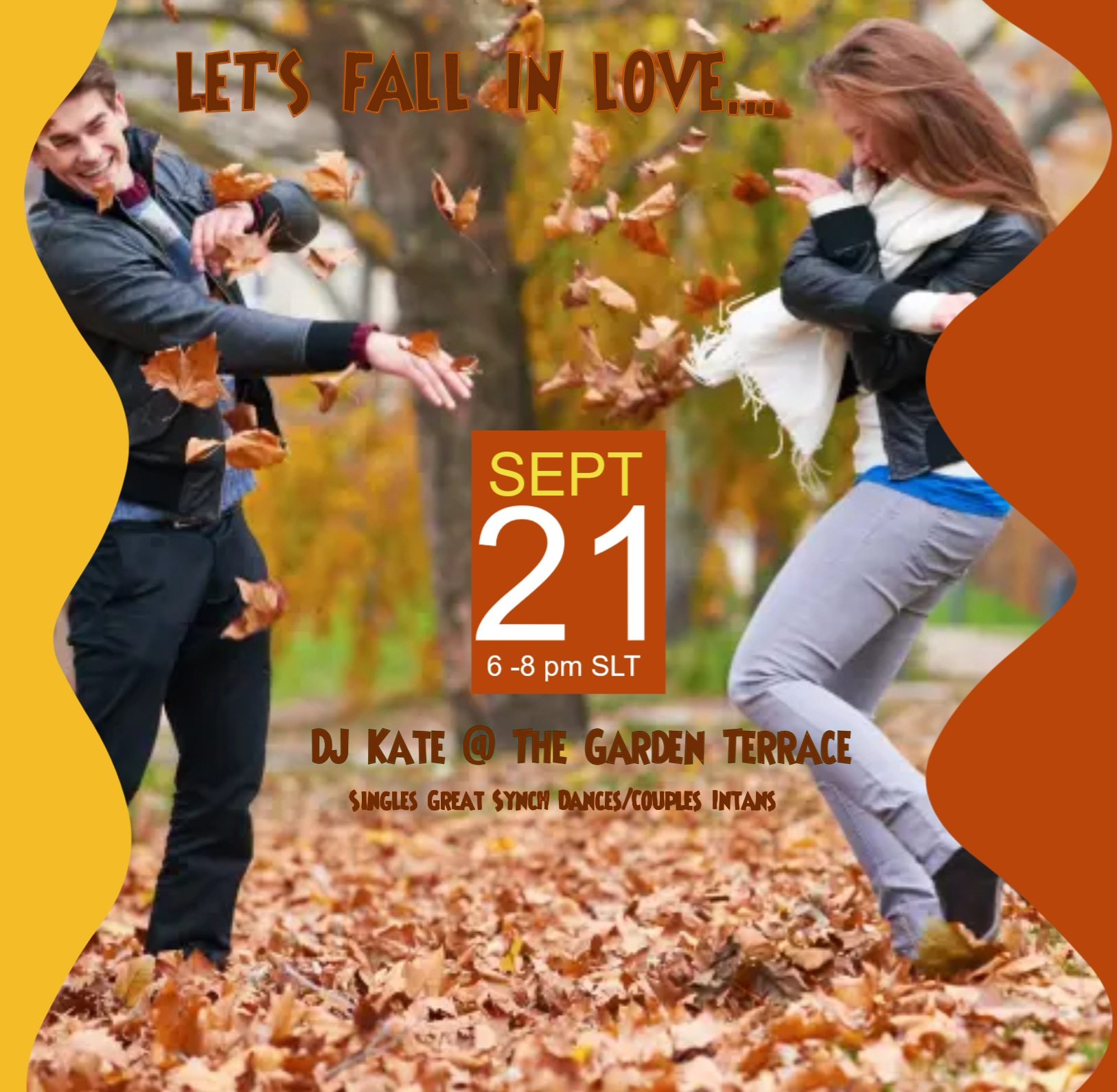 DJ KATE TONIGHT WITH ROMANTIC “LET’S FALL IN LOVE” SET! | Calas ...